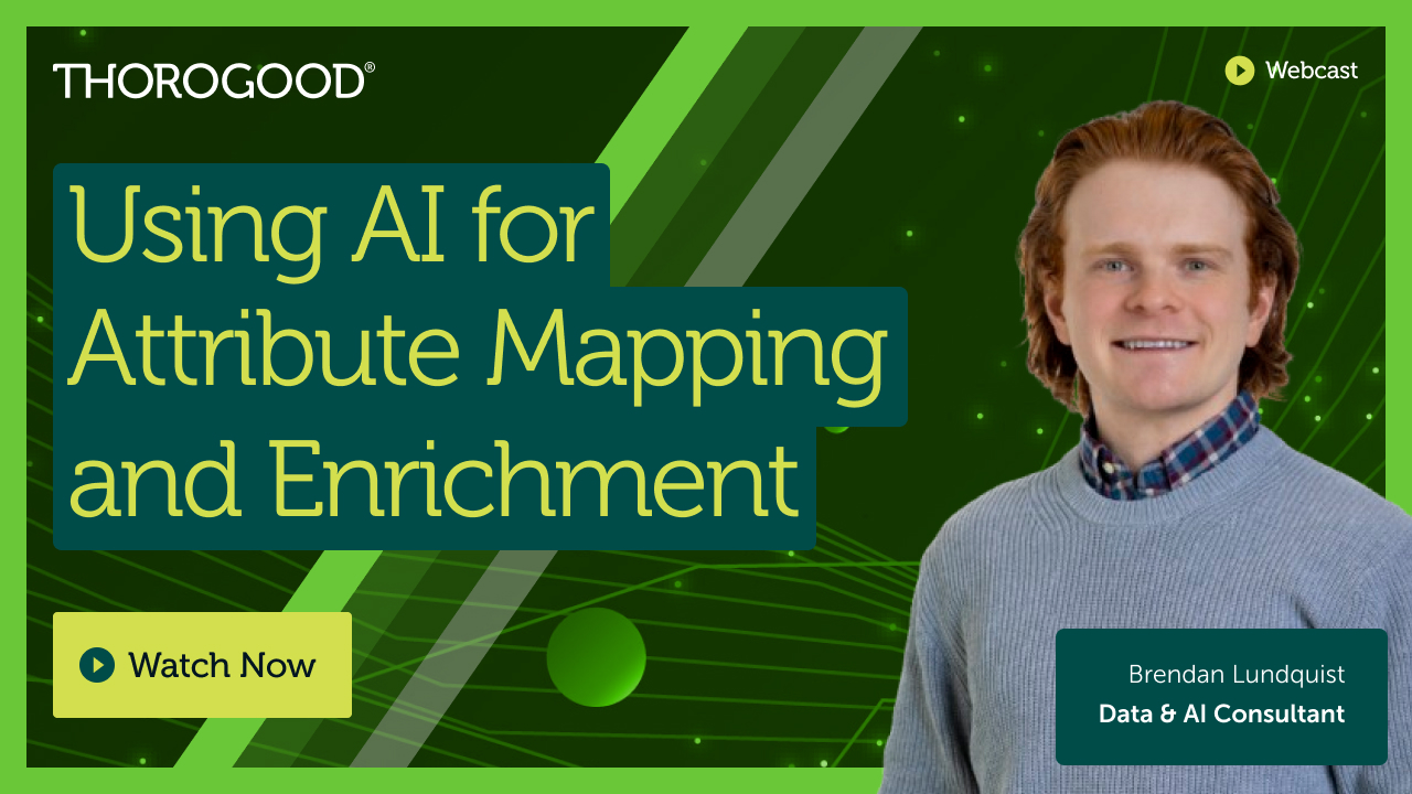 Recorded Webcast Using Ai For Attribute Mapping And Enrichment